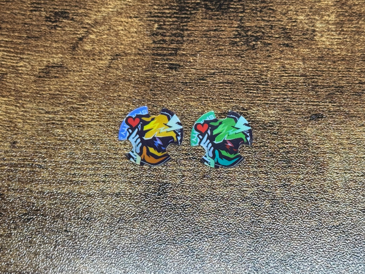 Alternate Art UX Foil Wizard Rod Gear Chip Sticker Pack – SpinCityImports