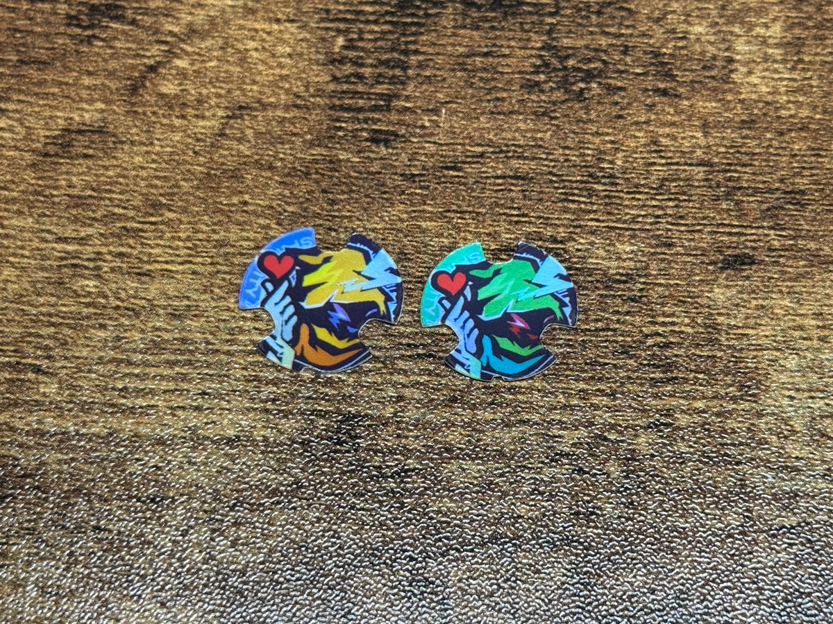 Alternate Art UX Foil Wizard Rod Gear Chip Sticker Pack – SpinCityImports