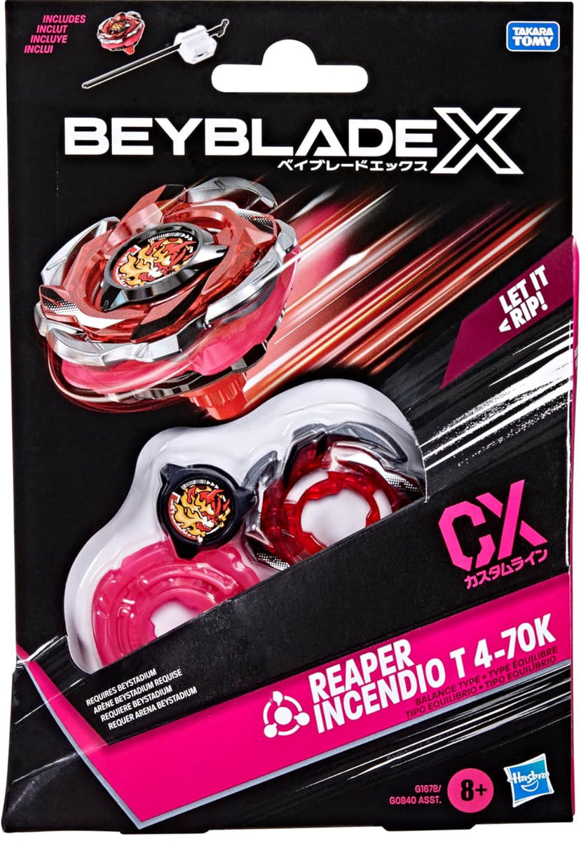 Hasbro Beyblade X | Starter Reaper Incendio T 4-70K – SpinCityImports