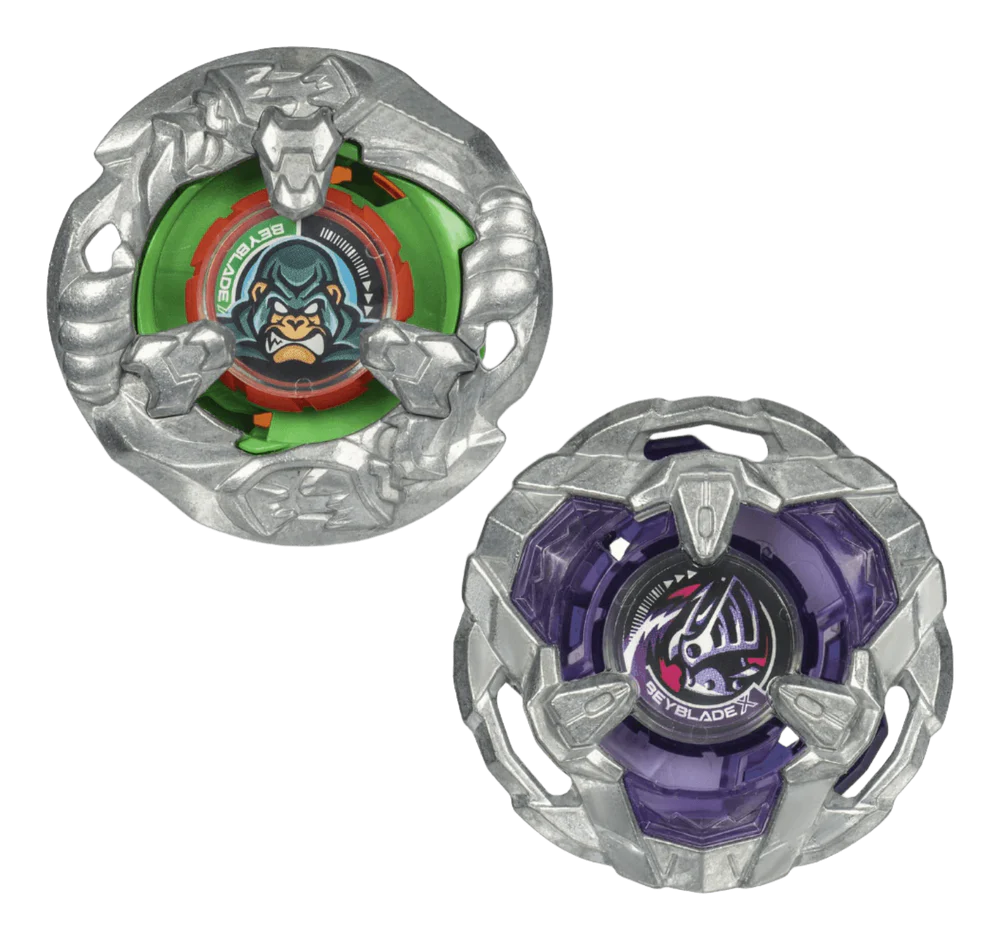 Hasbro Beyblade X | Yell Kong 3-60GB and Helm Knight 5-80T | G0198 ...