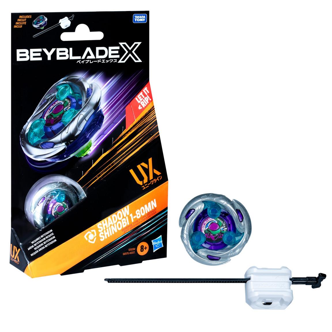 Hasbro Beyblade X | Starter Shadow Shinobi 1-80MN – SpinCityImports