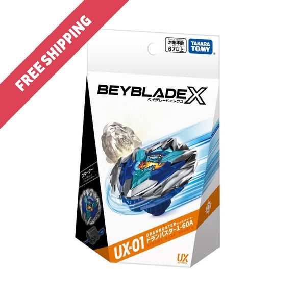 Takara Tomy Beyblade X | UX-01 Dran Buster 1-60A (Starter) – SpinCityImports